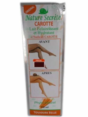 nature secrete carotte body lotion - Uche Best Supermarket